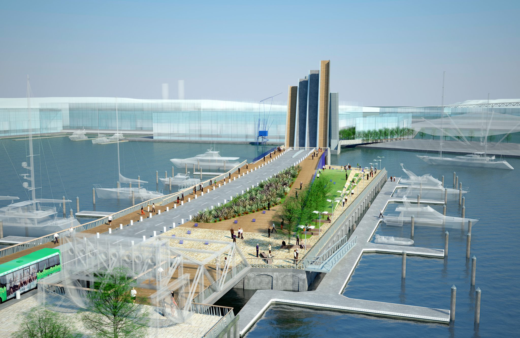 Nga Hau Mangere – The Old Mangere Bridge – Bossley Architects