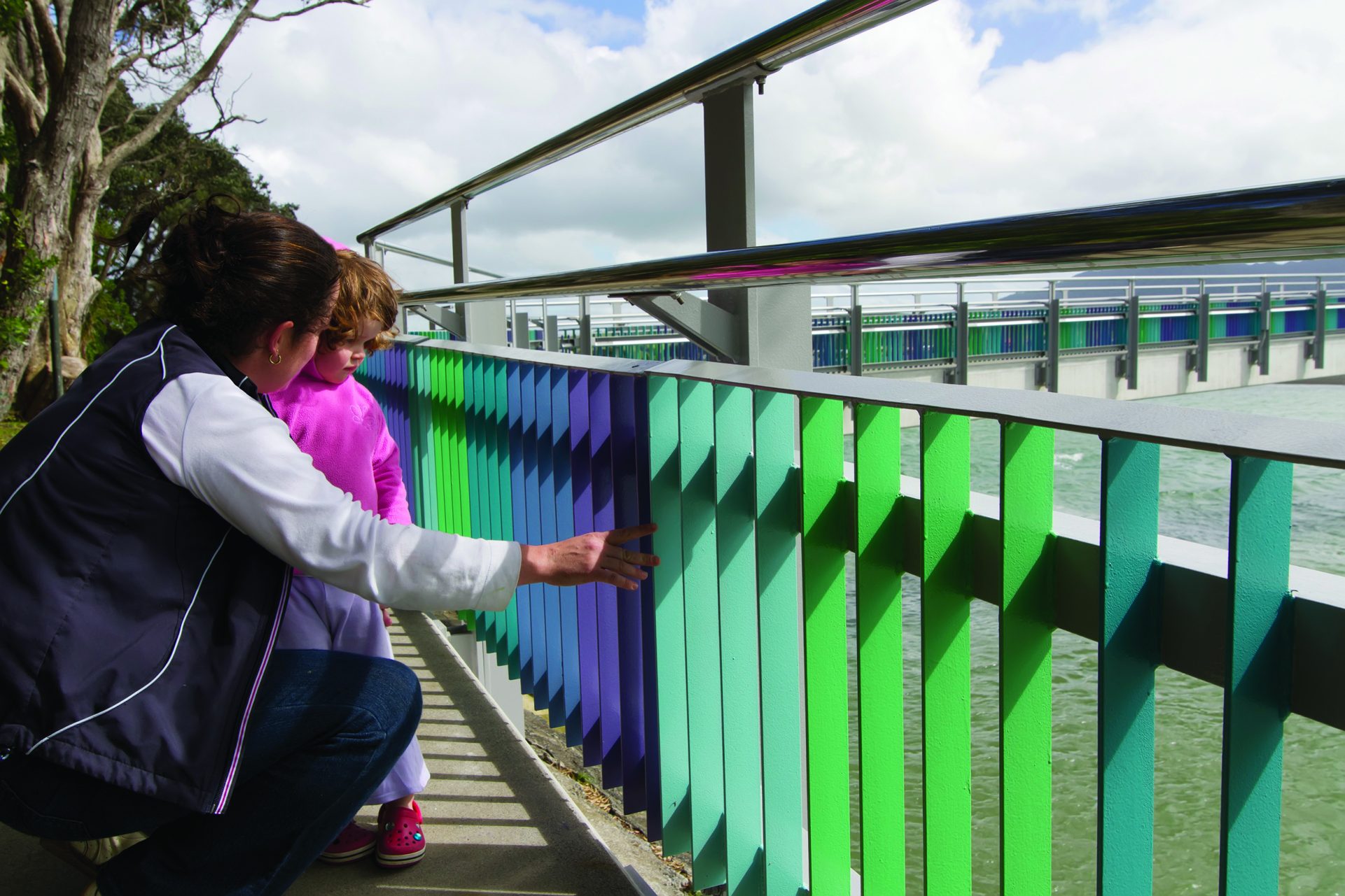 Kopua Footbridge – Bossley Architects