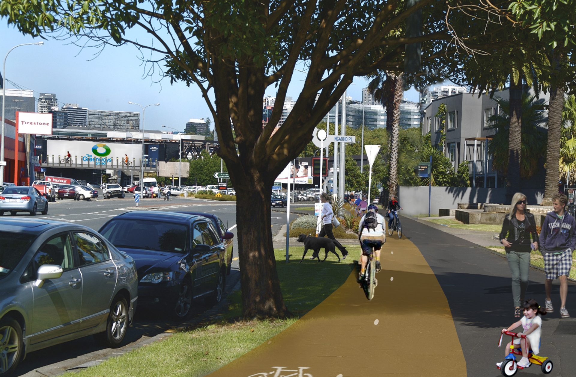 Auckland Cycle Paths – Bossley Architects