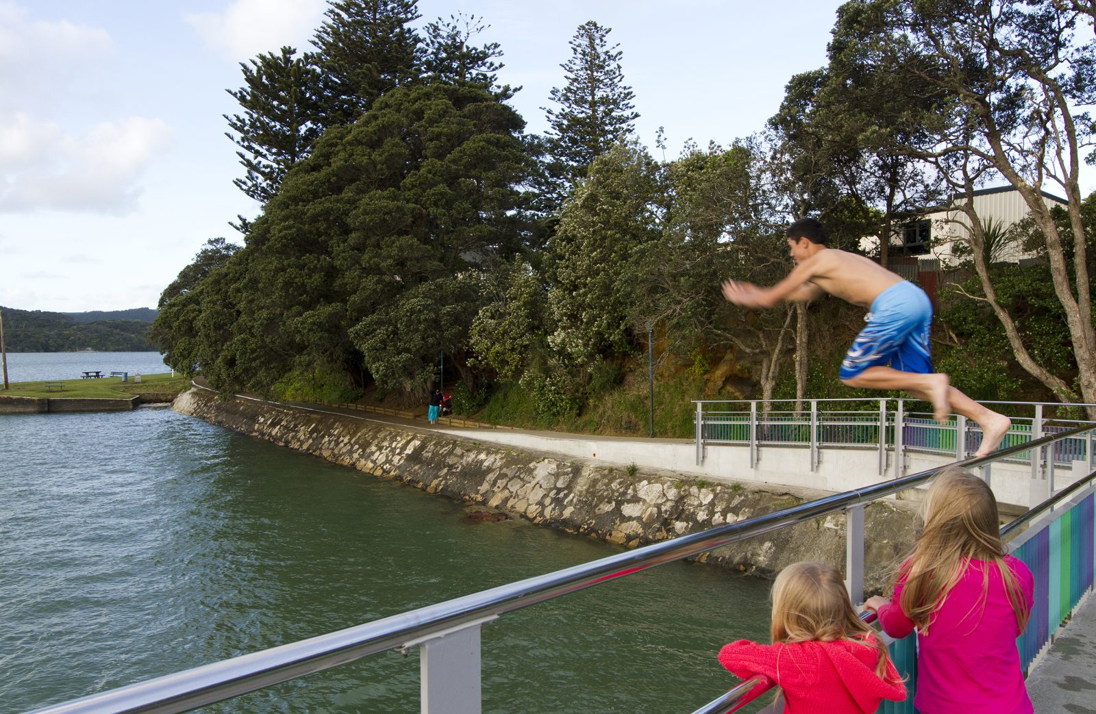 Kopua Footbridge – Bossley Architects