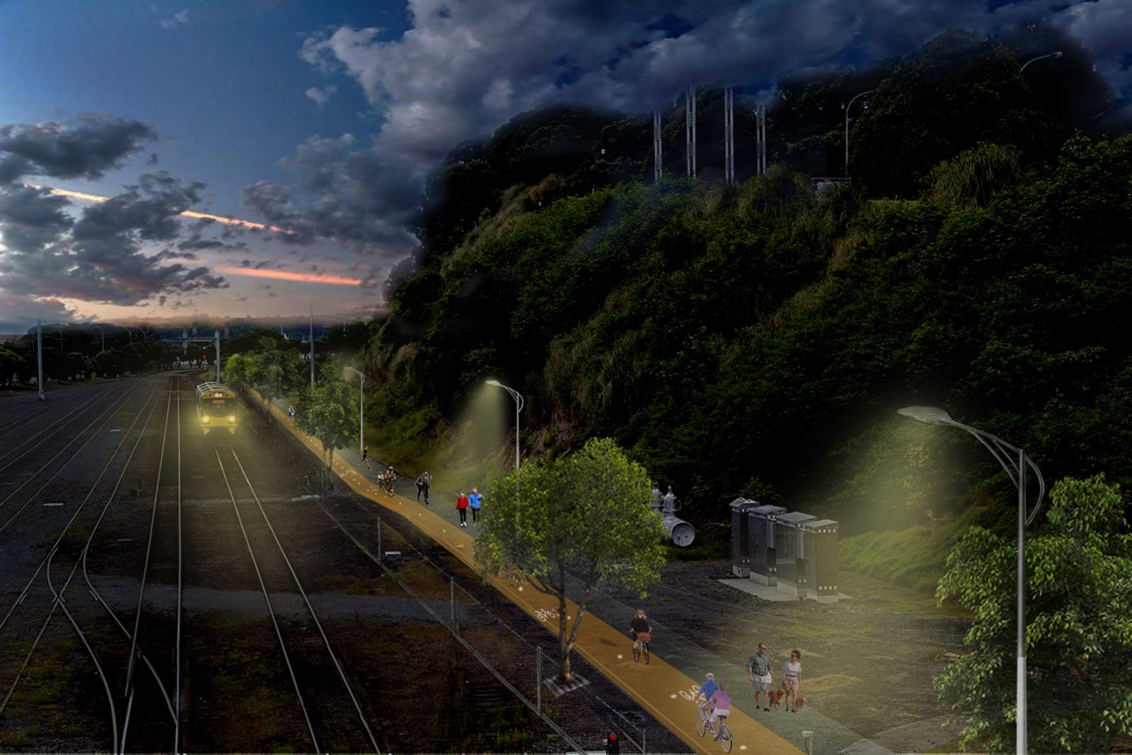 Auckland Cycle Paths – Bossley Architects