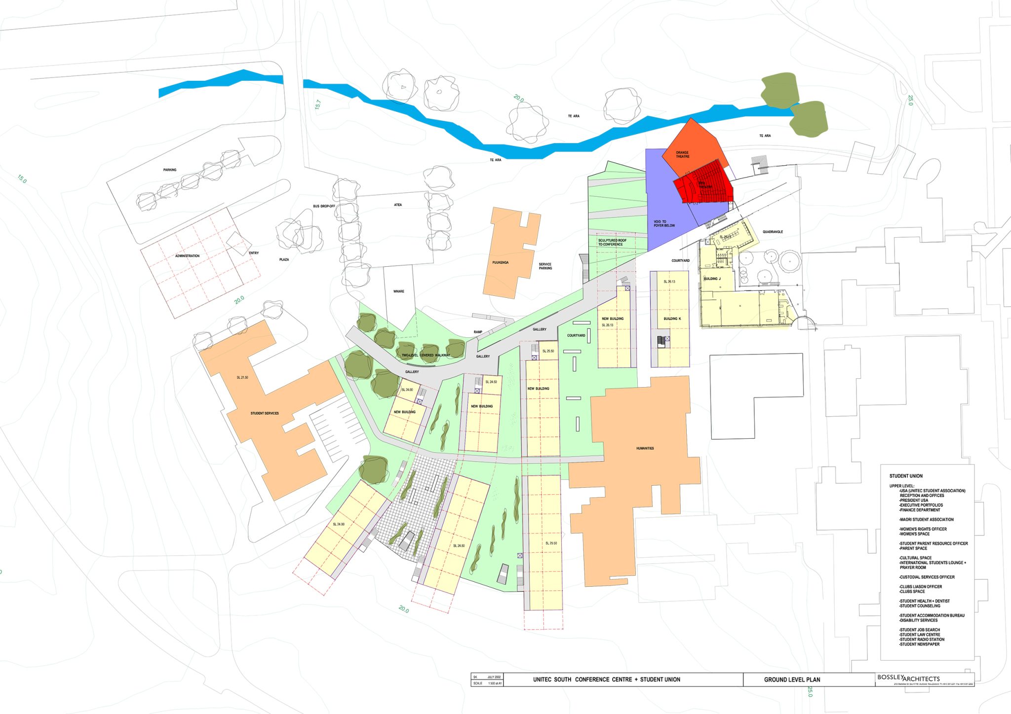 Unitec Campus Extension – Bossley Architects