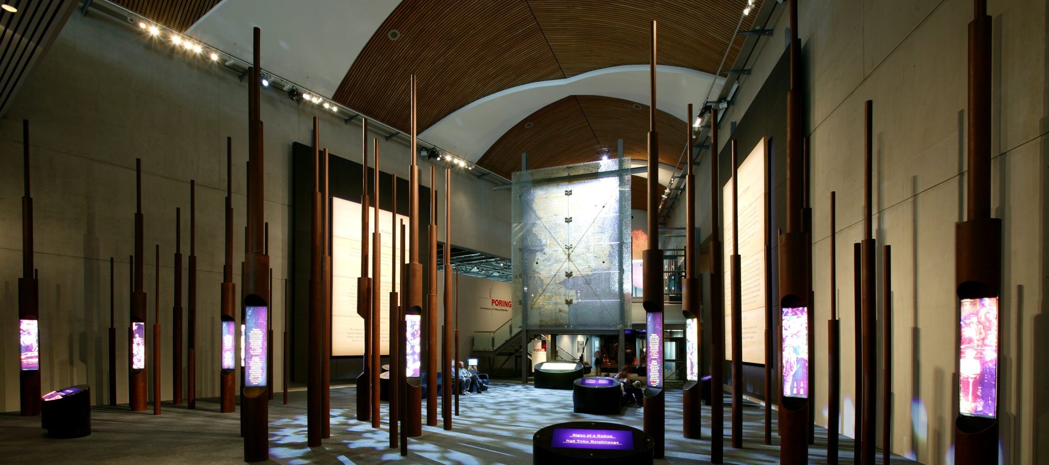 Treaty of Waitangi Exhibit, Te Papa Tongarewa Museum – Bossley Architects